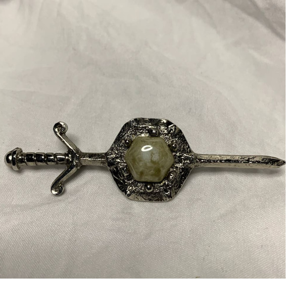 Vintage Miracle | Jewelry | Vintage Miracle Celtic Jewelry Sword Brooch ...